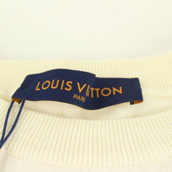 Louis Vuitton | Sweaters | Louis Vuitton Mens L Virgil Abloh Nigo Lv ...